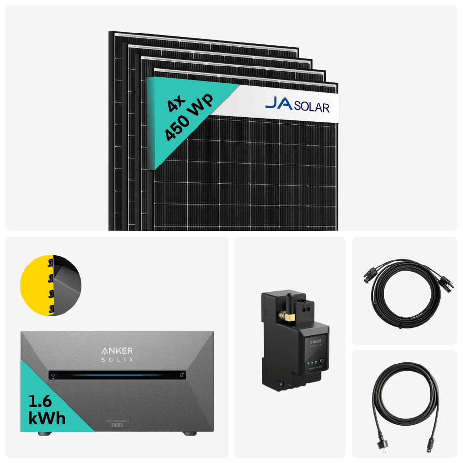 Yuma x Anker - 3000W Solaranlage mit SOLIX Solarbank 3 PRO